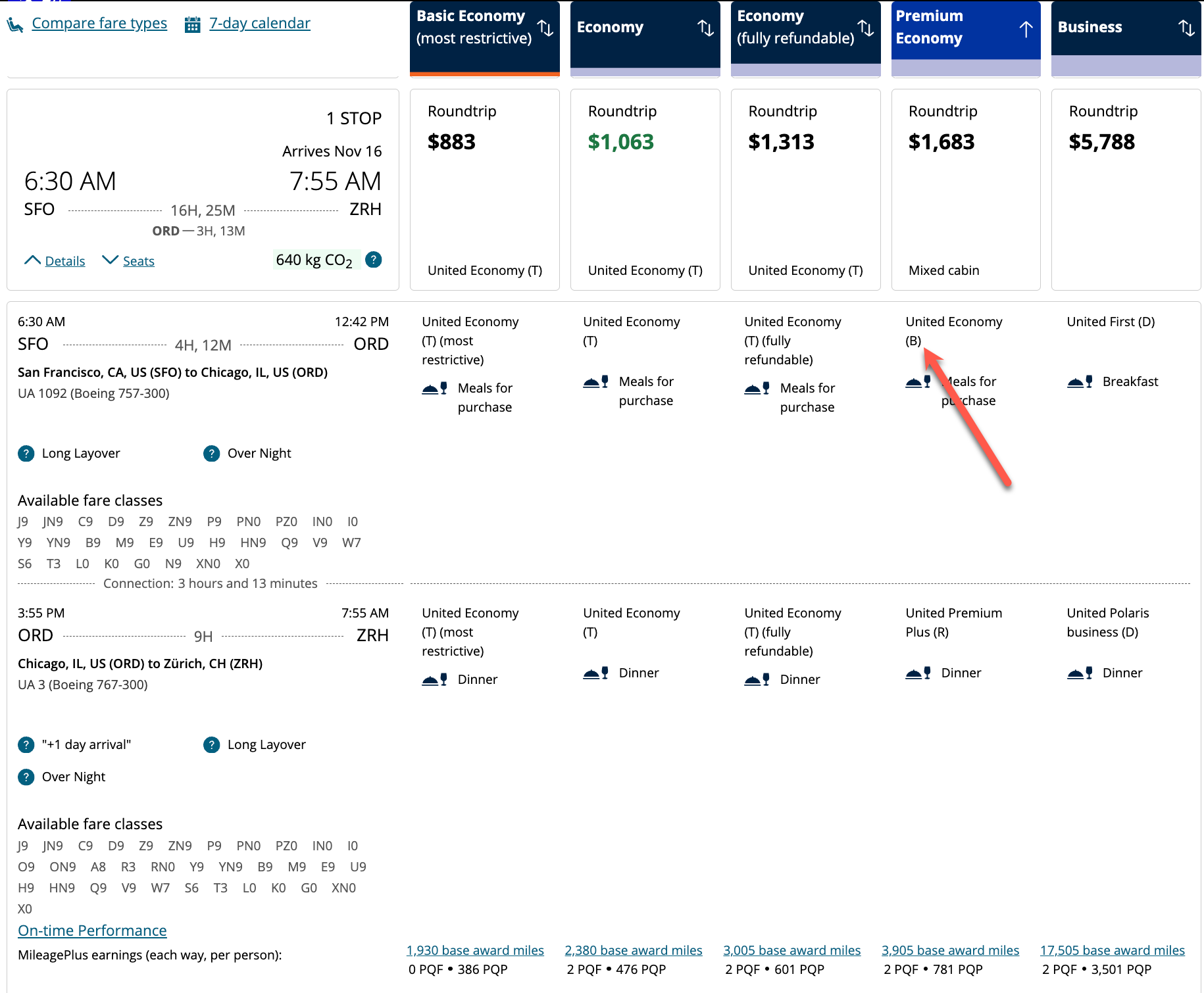 How United's fare classes determine your shot at an upgrade - The ...