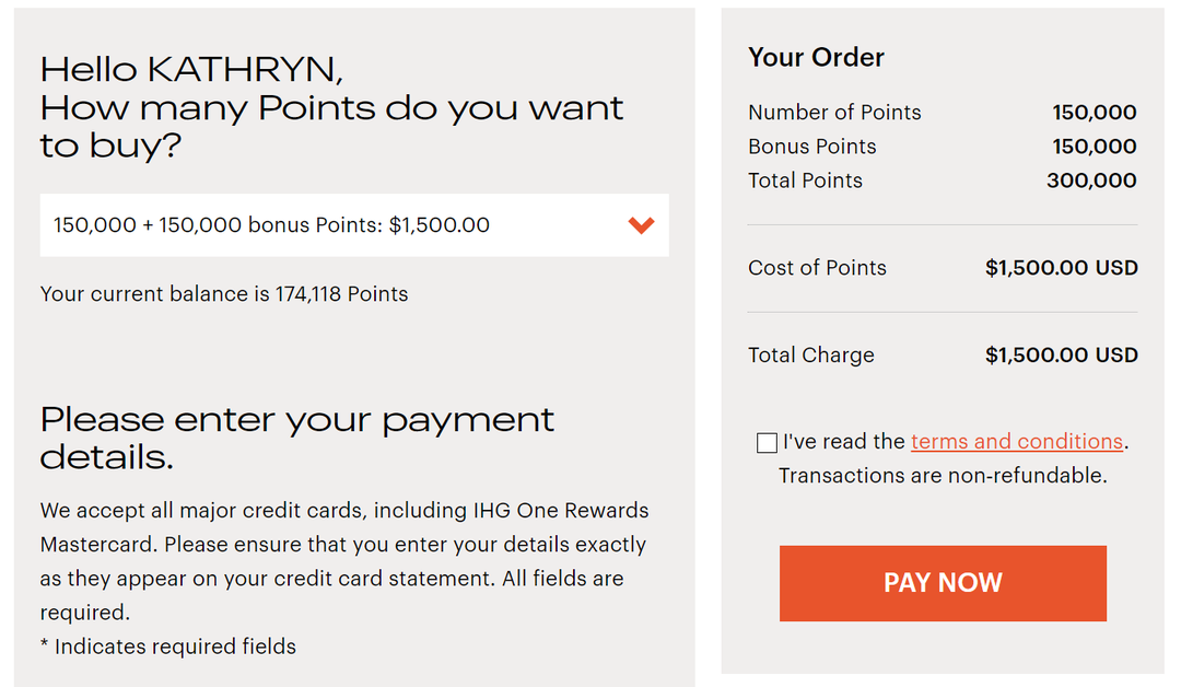 Buy IHG One Rewards during 100% bonus promotion - The Points Guy