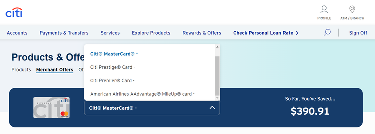 Use Citi Merchant Offers to earn statement credits on purchases - The ...