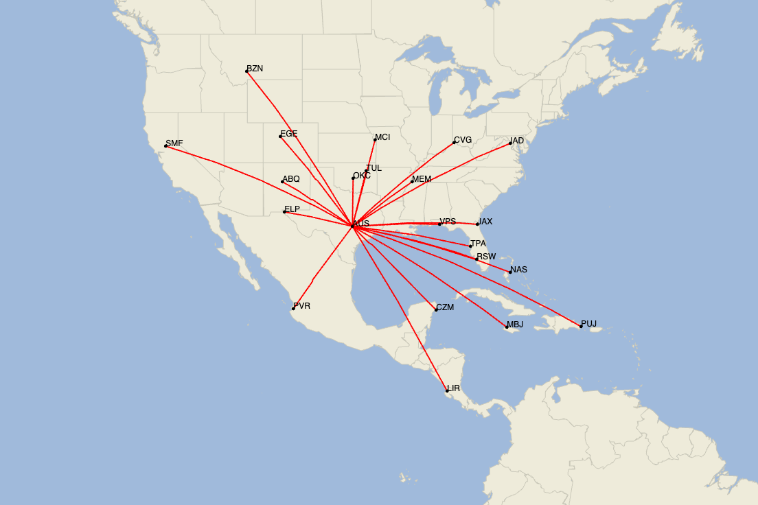 American cuts a whopping 21 Austin routes in major network shake-up ...