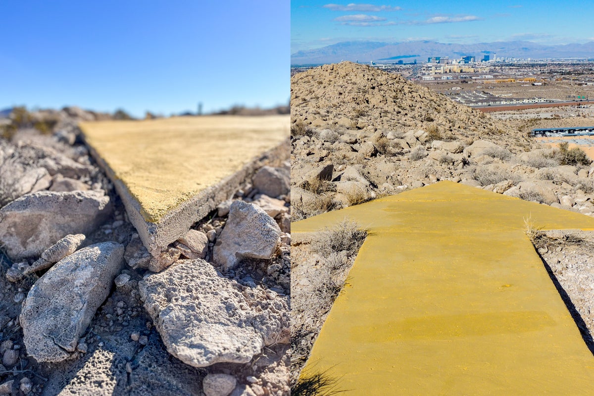 The 70-foot concrete arrows you didn’t notice that were the maps of the ...