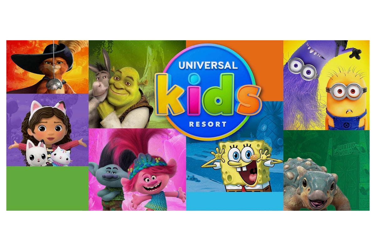 Trolls, Shrek and more coming to family-friendly Universal Kids Resort ...