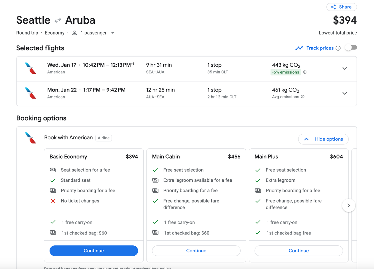 Book a round-trip journey to Aruba this winter for less than $400 - The ...