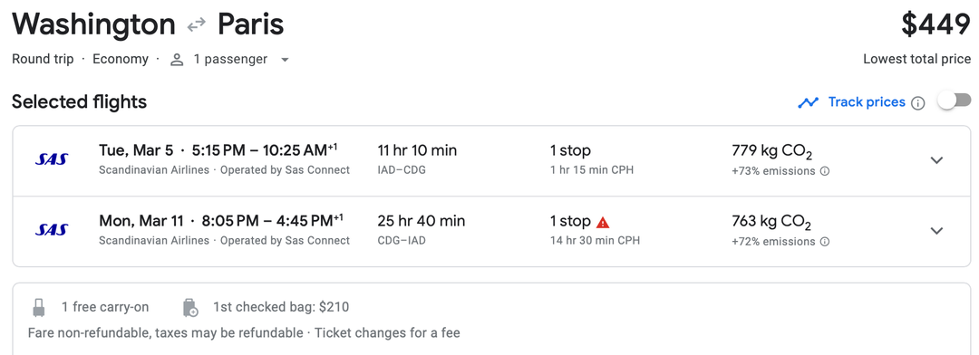 Book flights to Paris from $449 round trip - The Points Guy