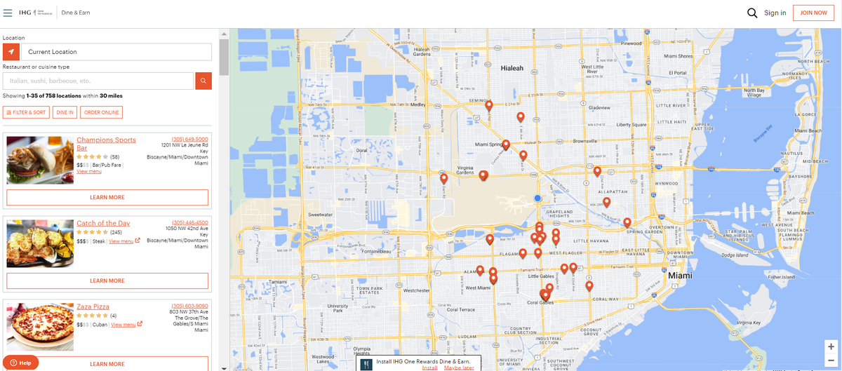 IHG One Rewards Dine and Earn dining rewards program - The Points Guy