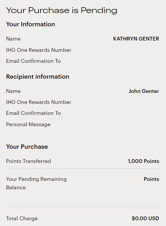 Transfer IHG points for free to other members: Here's how - The Points Guy