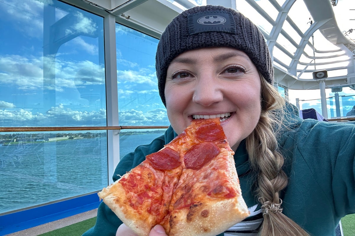 Which line has the best cruise pizza? I ordered pies and slices across ...