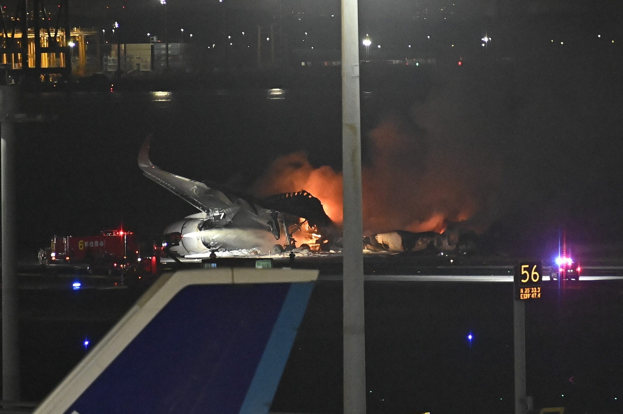 Tokyo's Haneda Airport resumes flights after fiery Japan Airlines crash ...