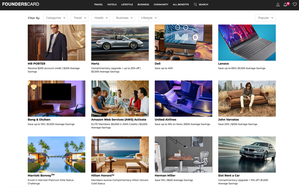 With over 500 benefits, is FoundersCard worth $595 a year? - The Points Guy