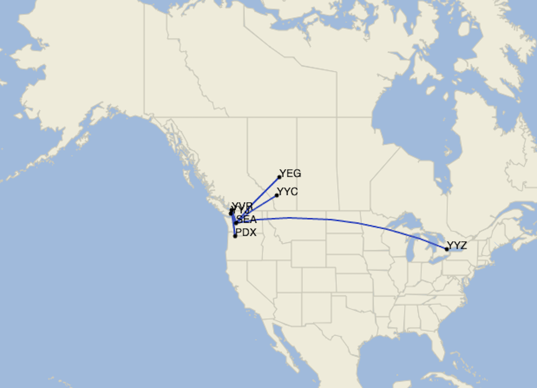Alaska Airlines adds new route from Seattle to Toronto - The Points Guy