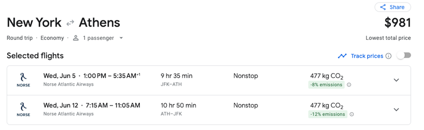 Norse Atlantic Airways plans US flights to Athens - The Points Guy