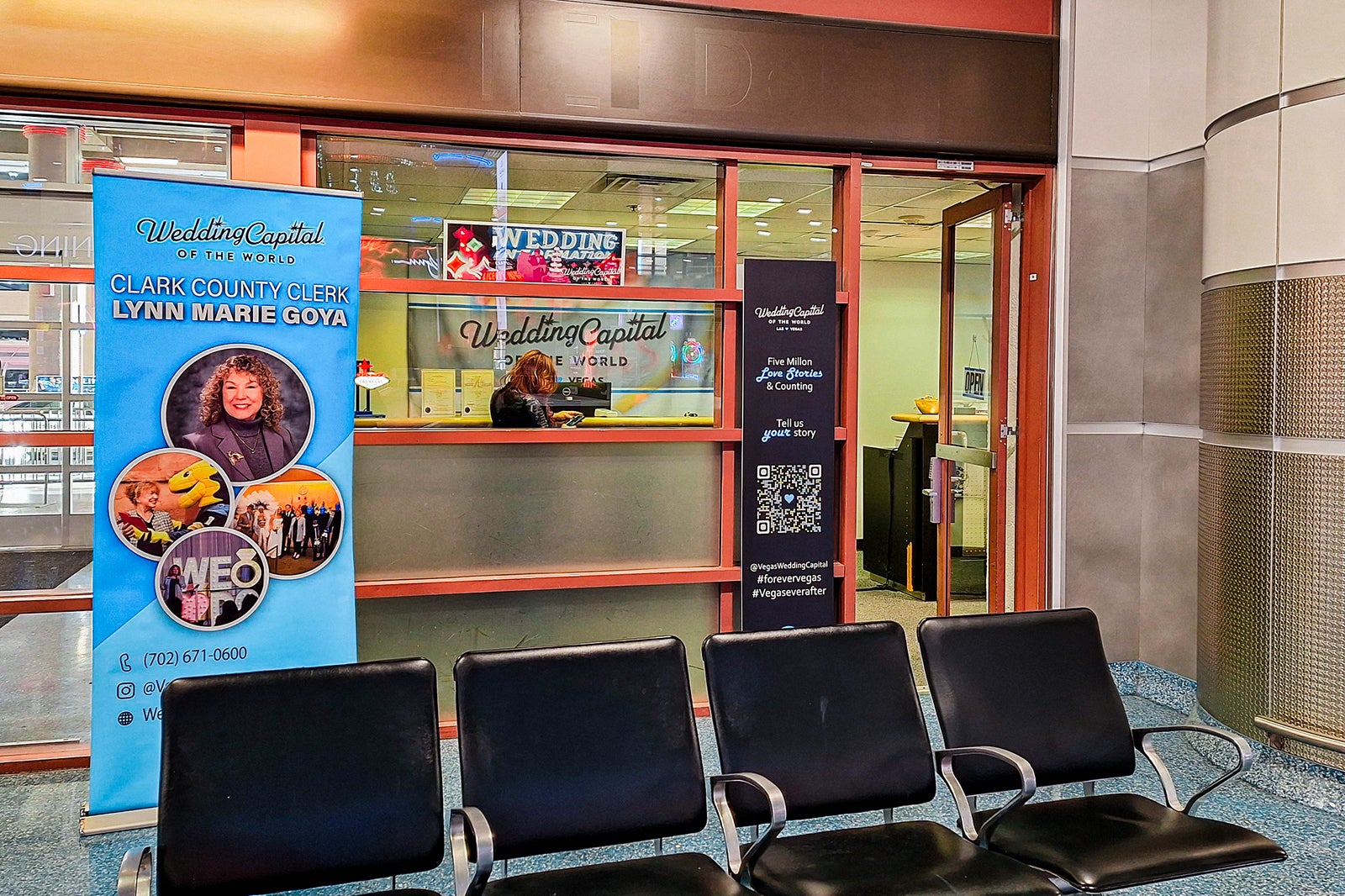 A pop-up marriage license bureau opens at the Las Vegas airport - The ...