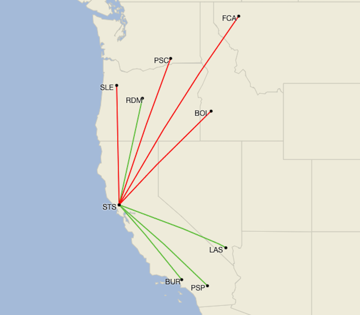 Avelo adds 4 new routes from Santa Rosa, California - The Points Guy