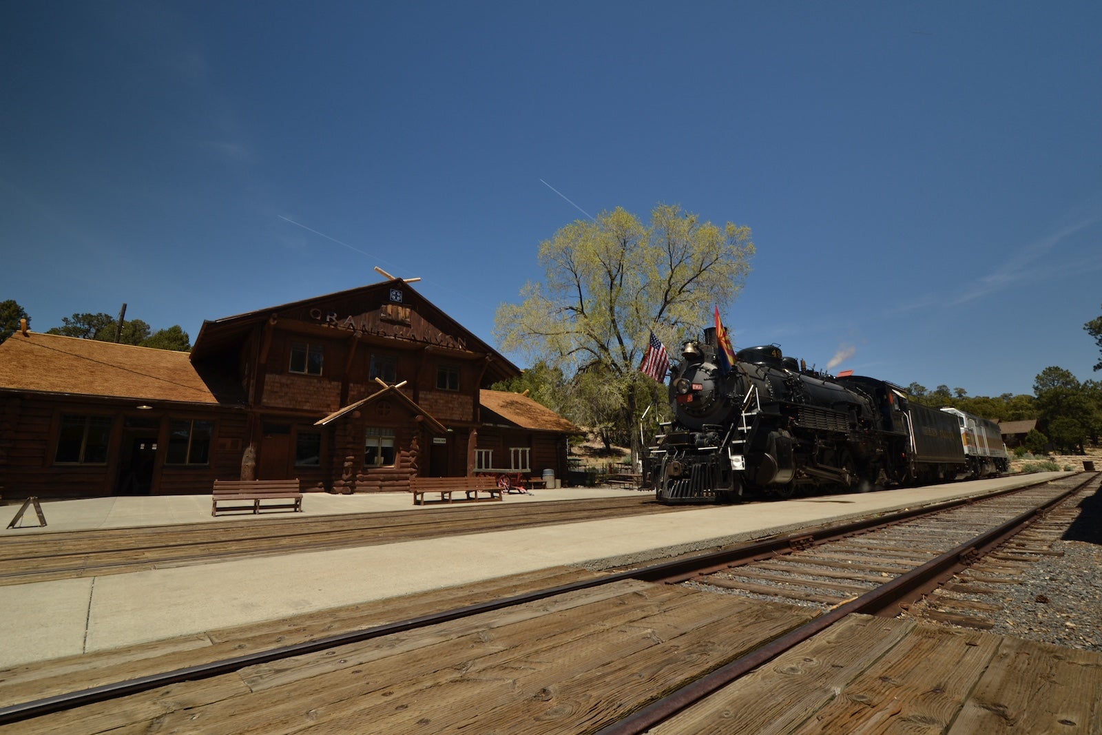 Grand Canyon Railway running steam-powered excursions on select dates ...