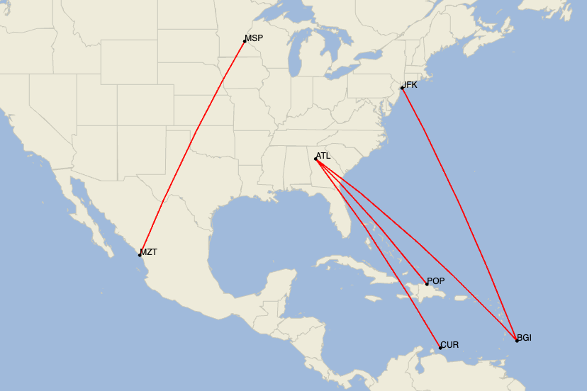 Delta unveils 4 new routes, expanded service to Latin America - The ...