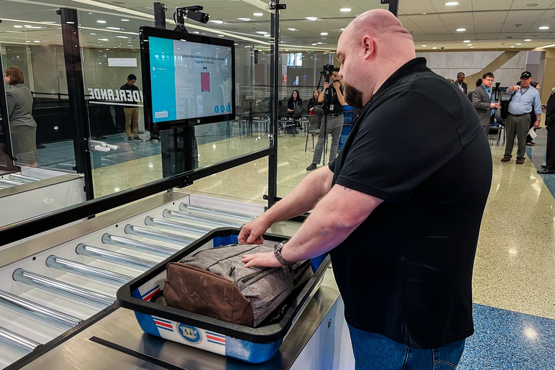 TSA unveils new self-service checkpoint prototype in Las Vegas - The ...