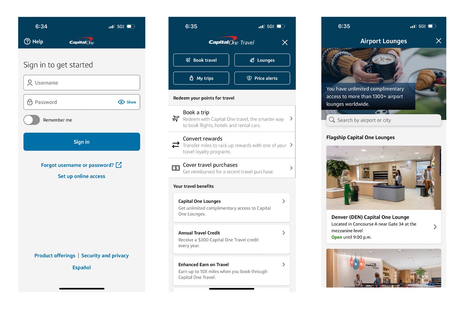 How to access Capital One Lounges through the app - The Points Guy