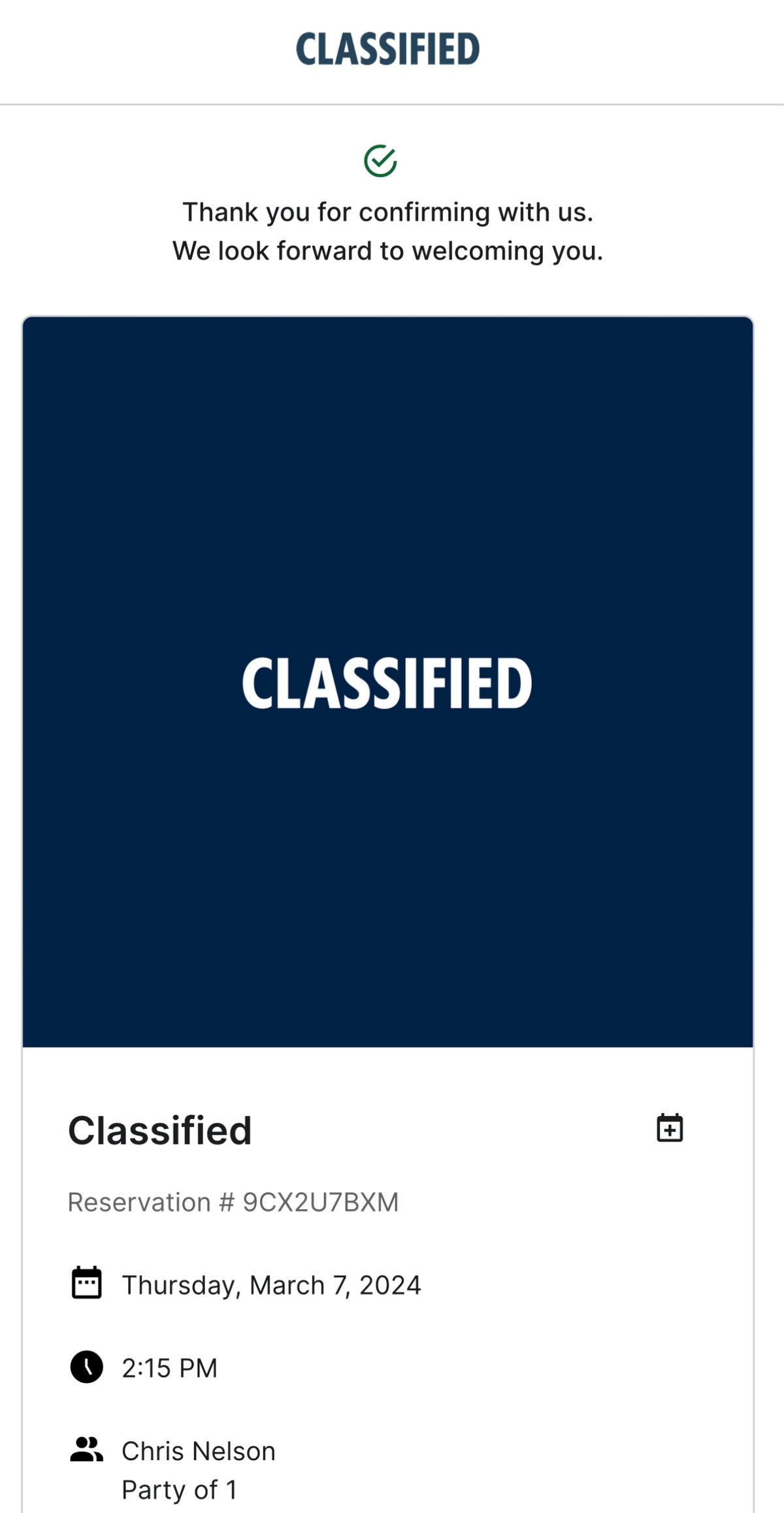 Review: United's invite-only Classified restaurant at Newark - The ...