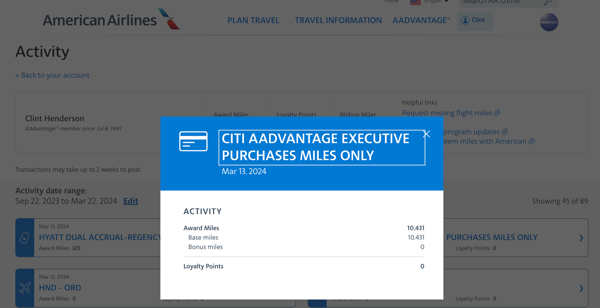 Yes, your American AAdvantage Loyalty Points are still coming - The ...