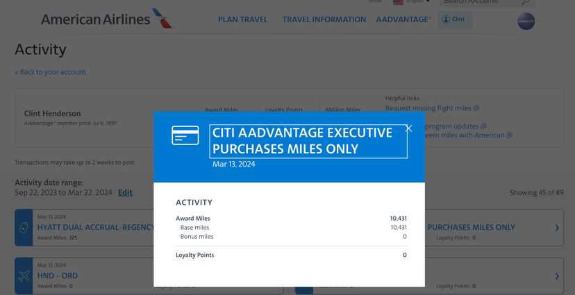 Yes, your American AAdvantage Loyalty Points are still coming - The ...