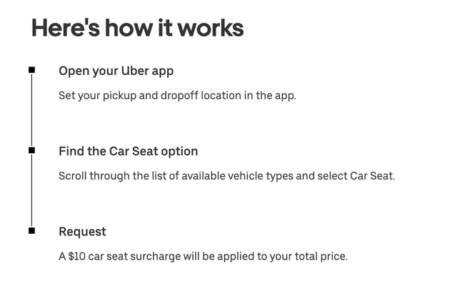 Baby on board: You can now book Uber with a car seat in 2 major cities ...