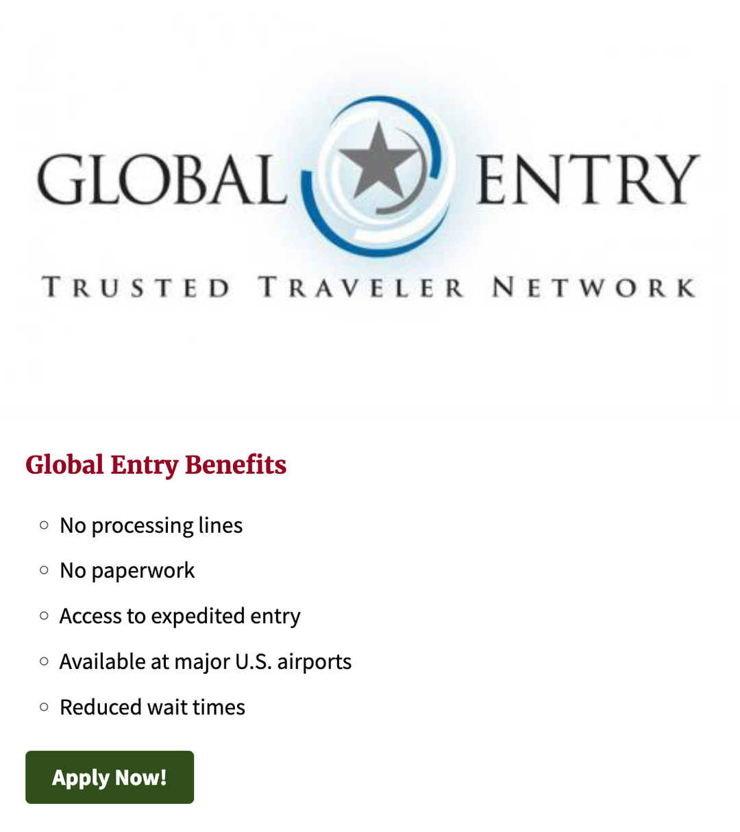 Which airports around the world accept Global Entry? - The Points Guy