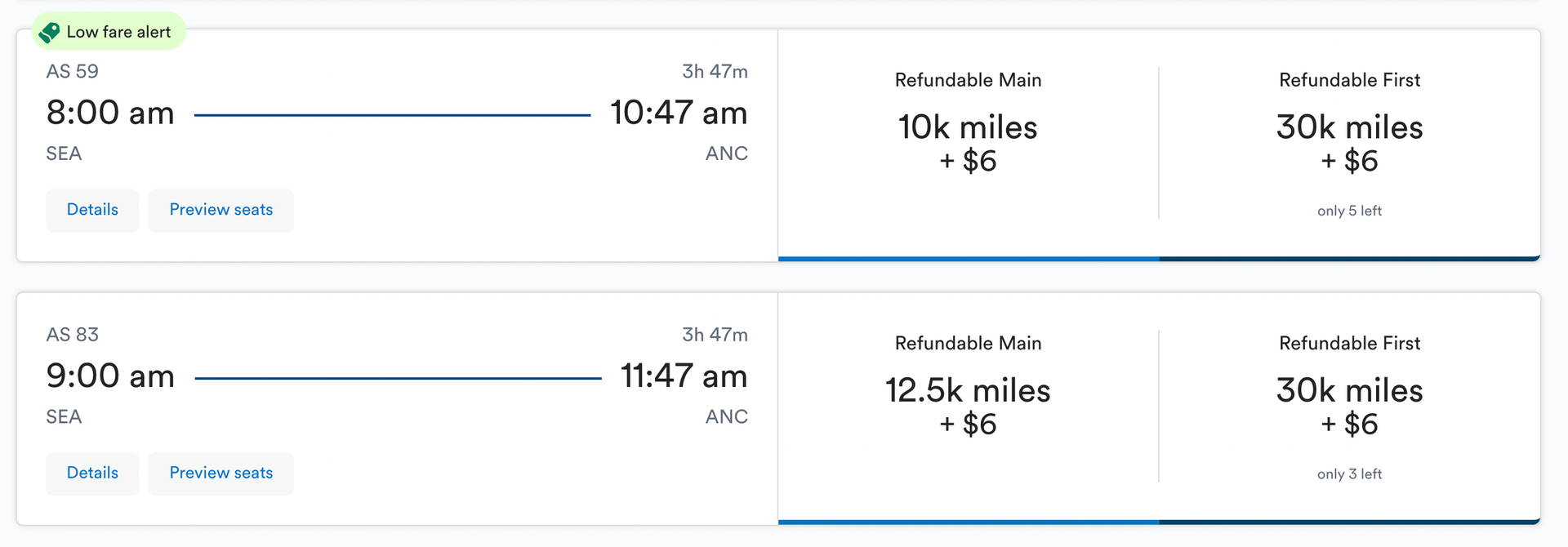 Alaska Airlines Mileage Plan award chart changes are now live - The ...