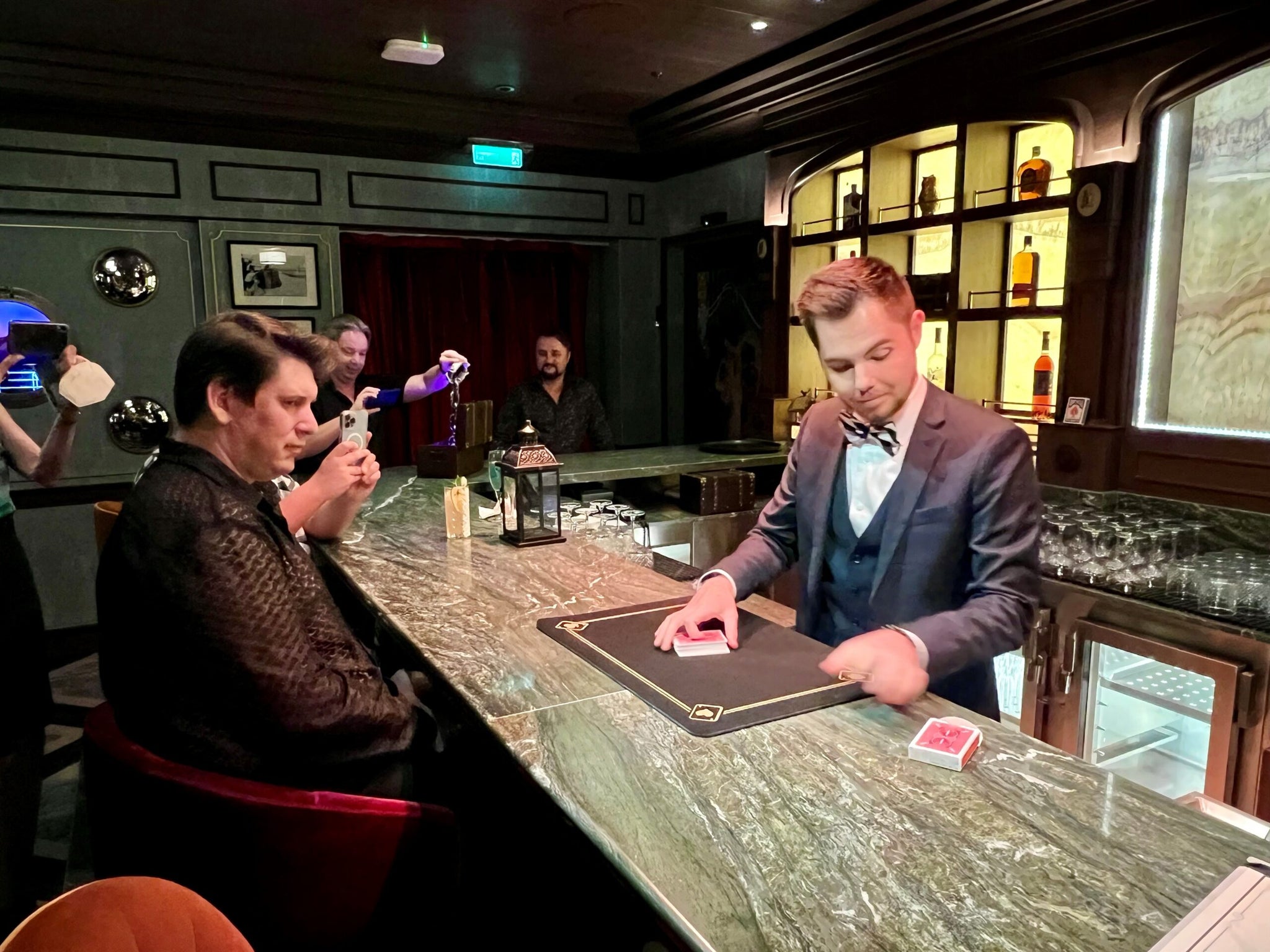 My strange night out at Princess Cruises' new magic-infused nightspot ...