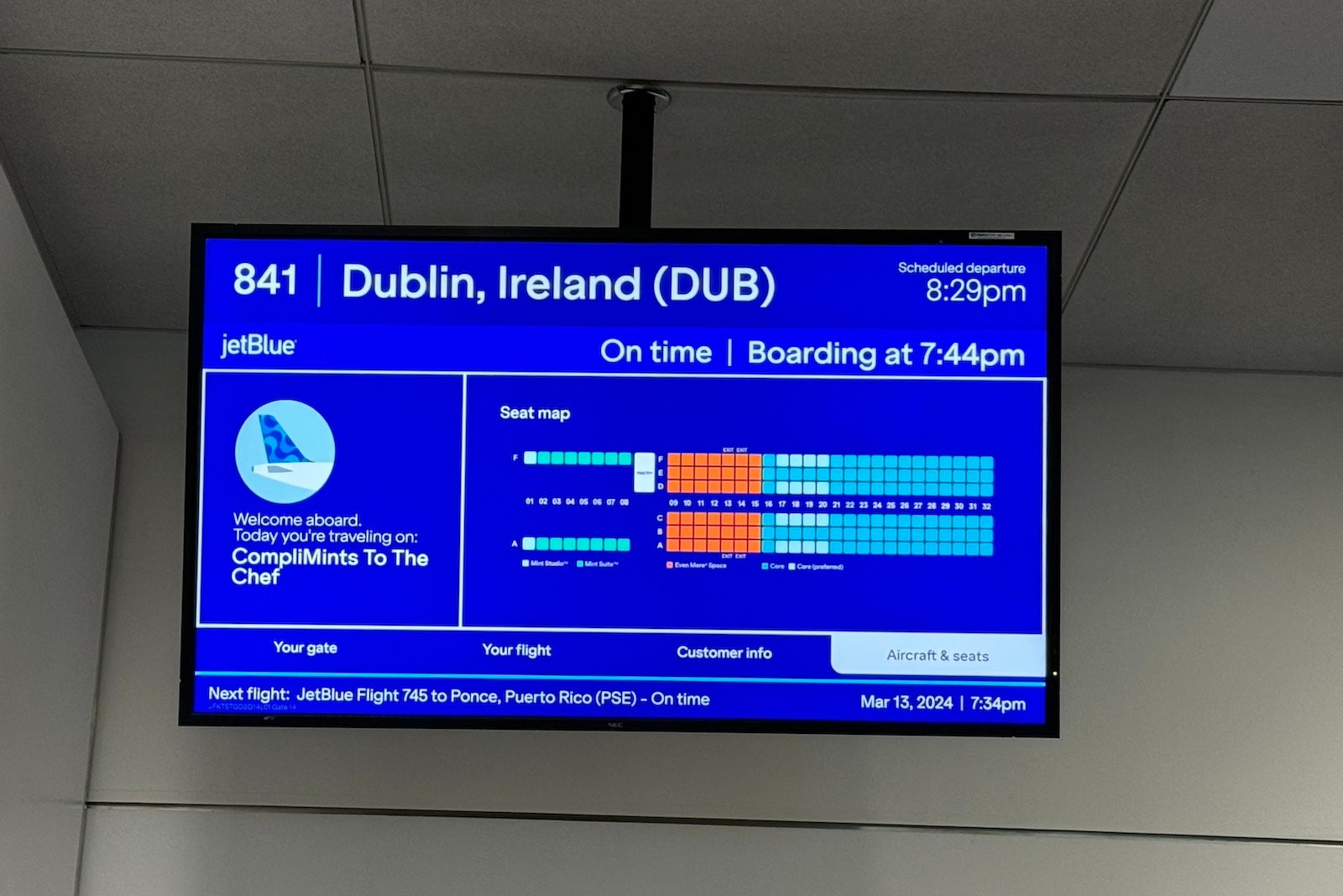 JetBlue's inaugural flight to Dublin touches down - The Points Guy