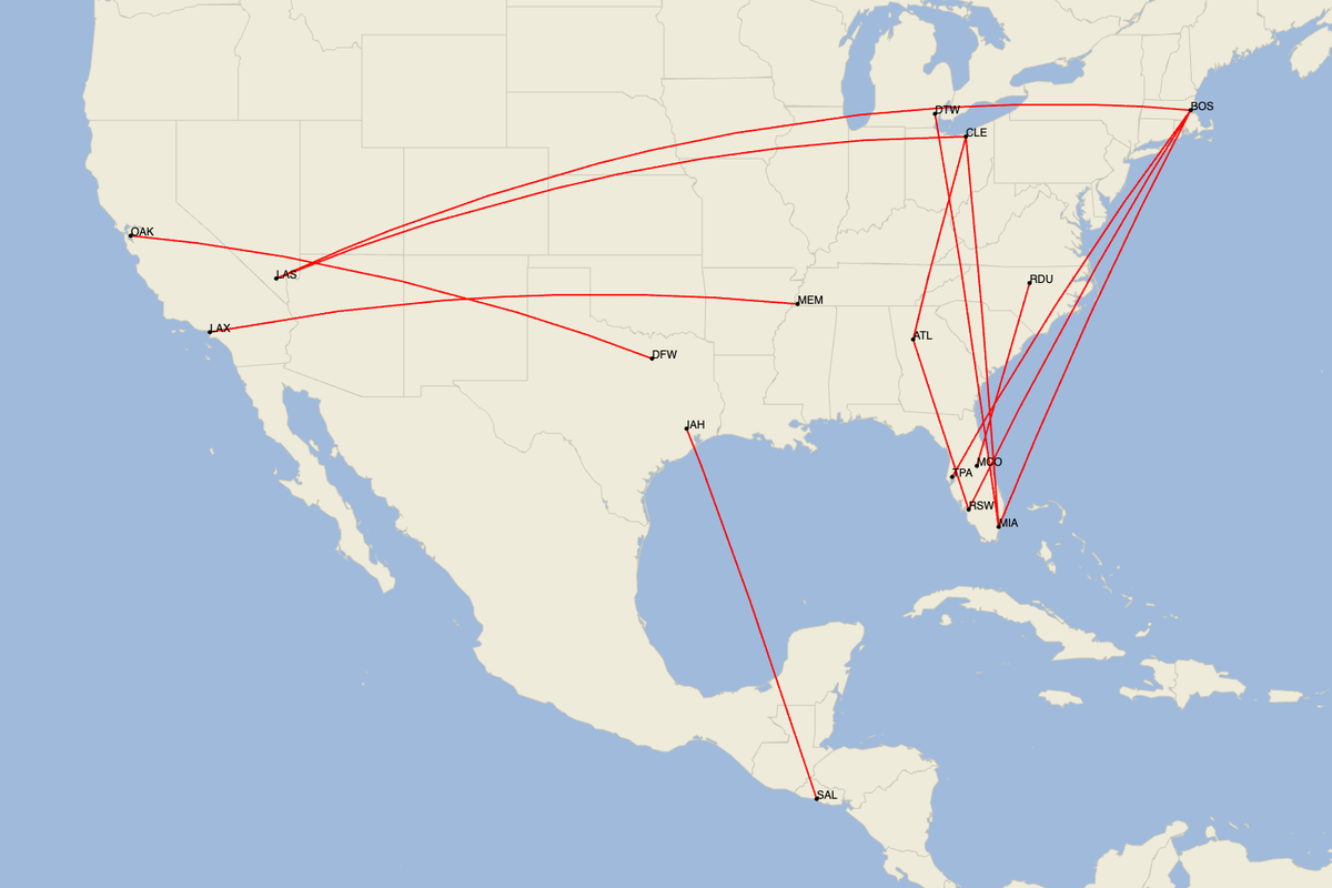 Spirit Airlines cuts 13 routes just days after big expansion - The ...