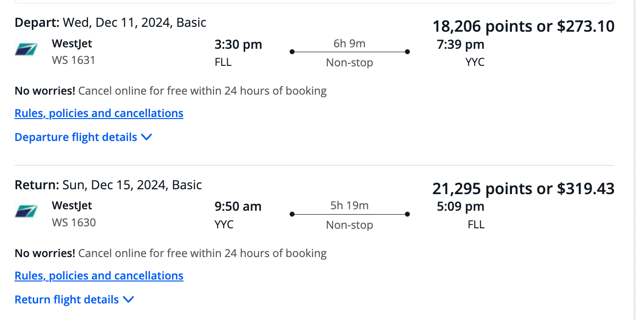How to book WestJet flights using points and miles - The Points Guy