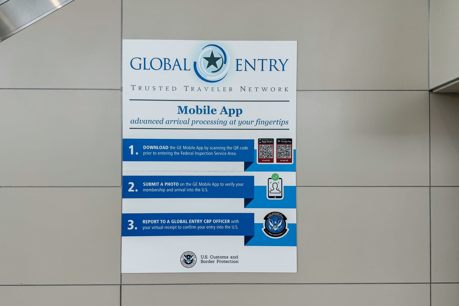 Global Entry 'e-gates' are coming to a major airport. It could help set ...