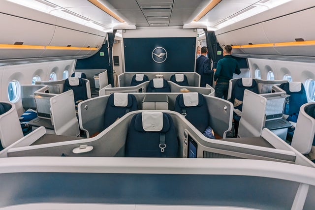 First look at Lufthansa's Allegris aircraft with new seating in all ...