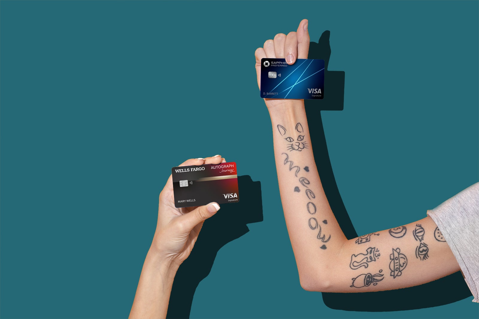 Chase Sapphire Preferred vs. Wells Fargo Autograph Journey: Battle of ...