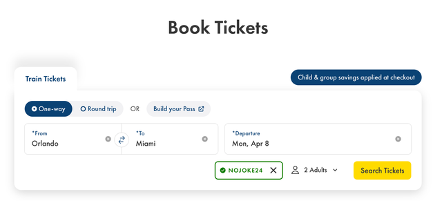 Brightline extends their buy-one, get-one deal for spring travel - The ...
