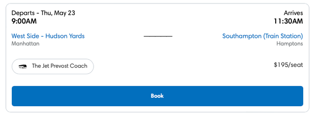 Blade unveils new luxury bus to the Hamptons for the summer - The ...