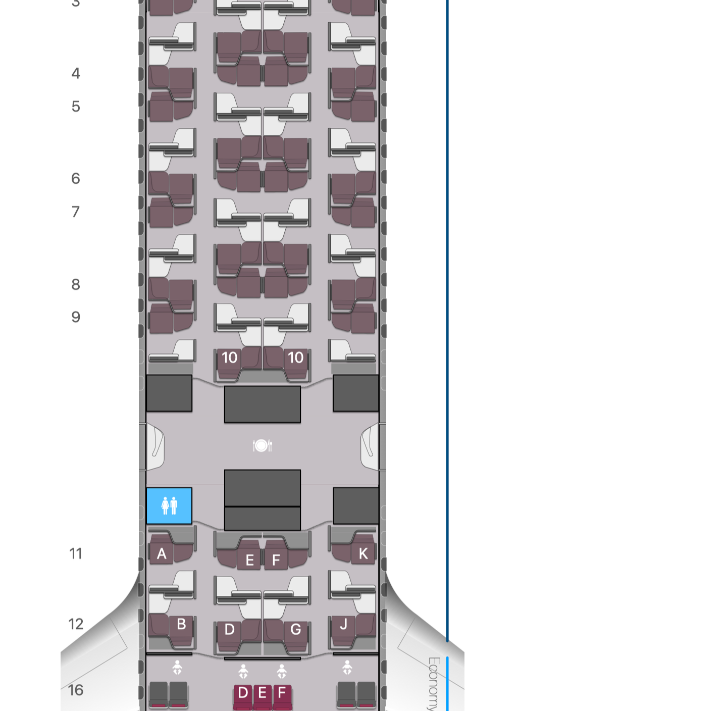 Where is the best seat on the airplane? How to read an aircraft seat ...