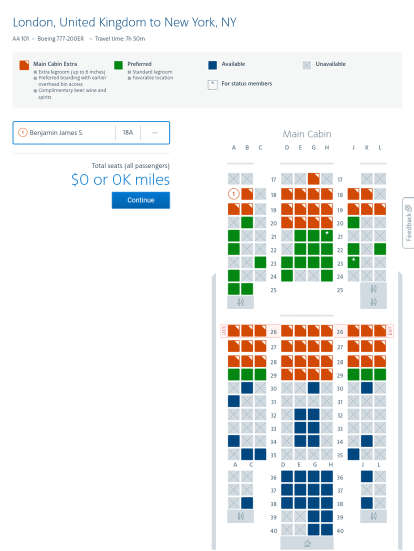 Considering British Airways' status match? I flew American Airlines ...