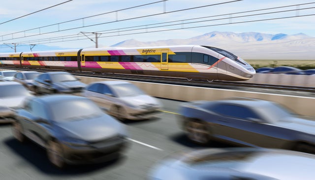 Brightline West groundbreaking in Las Vegas kicks off high-speed rail project - The Points Guy