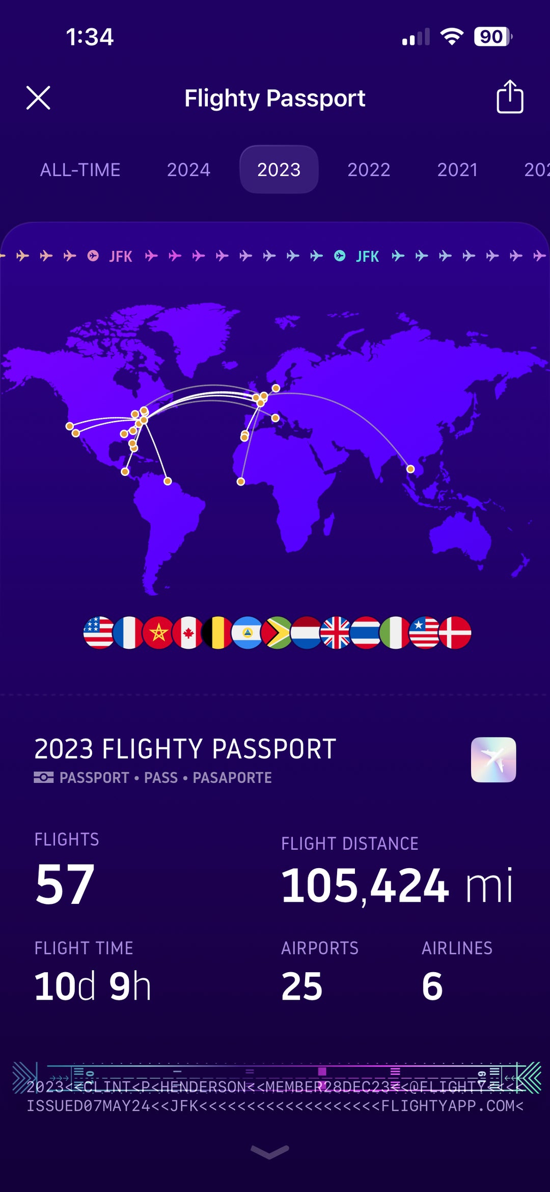 Everything you need to know about the Flighty app - NutMegTravels