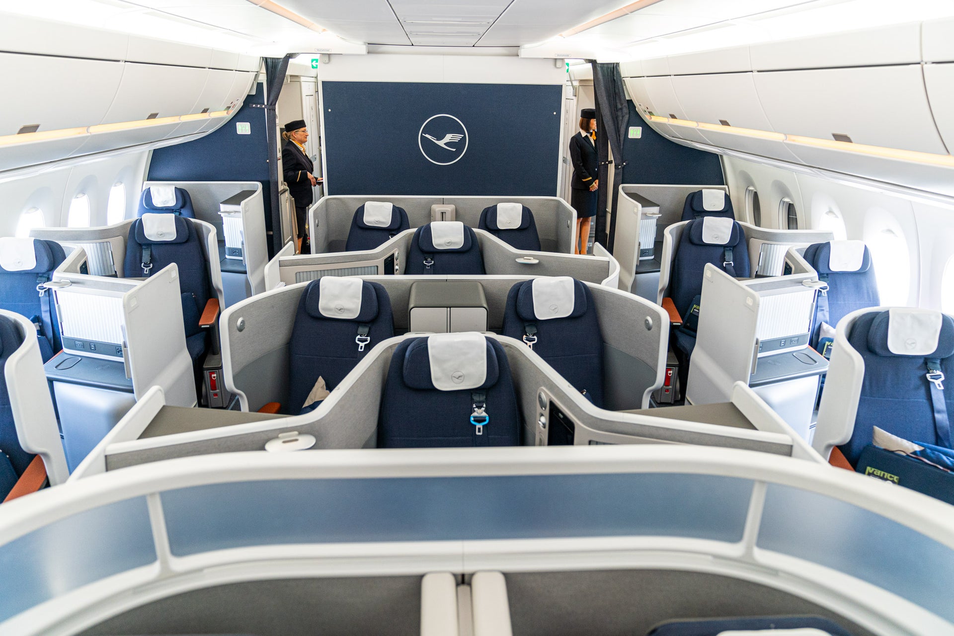 Lufthansa’s new Allegris cabin — with its swanky 2-person, first-class ...