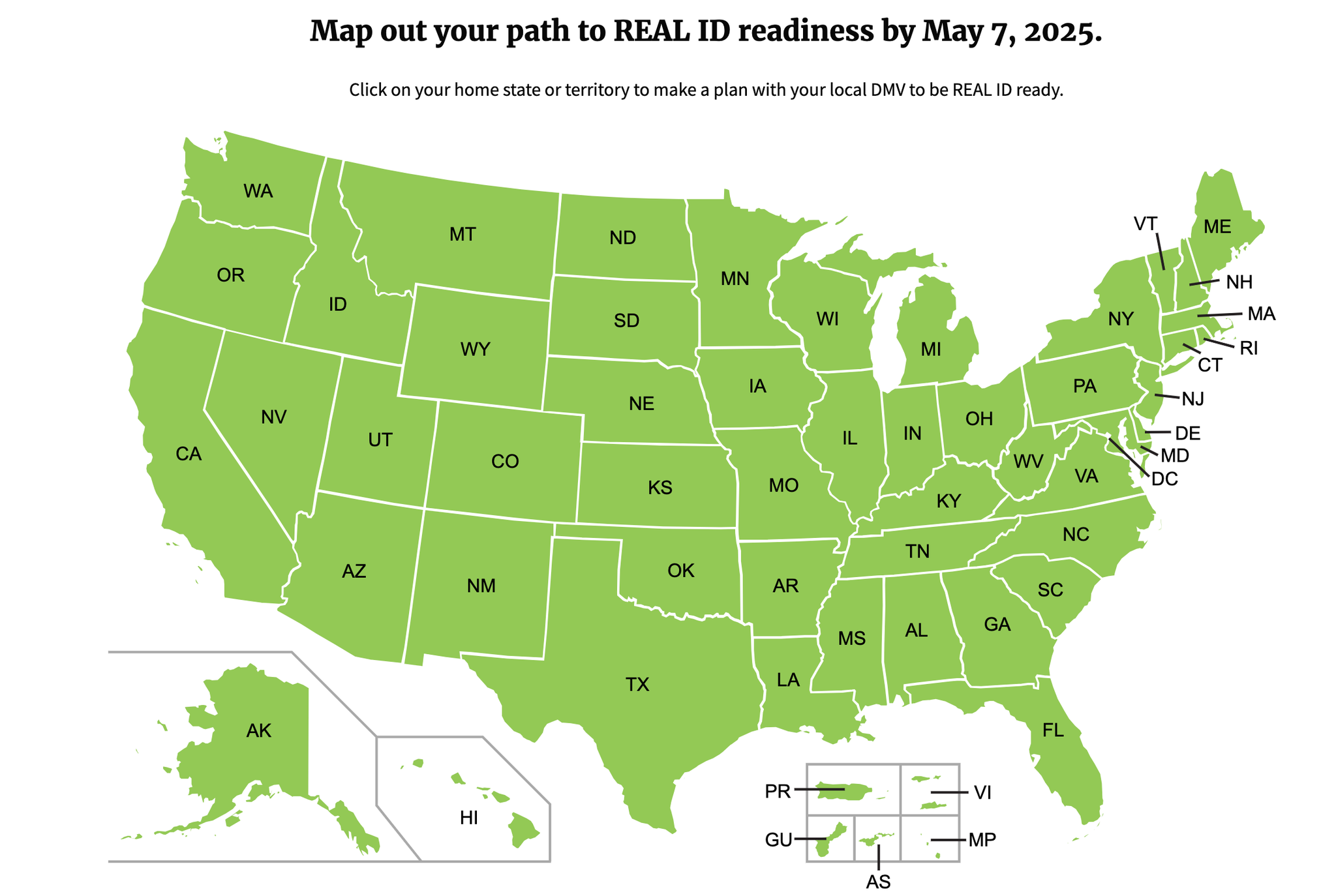 Real ID requirement for domestic air travel moved to May 2025 - The ...