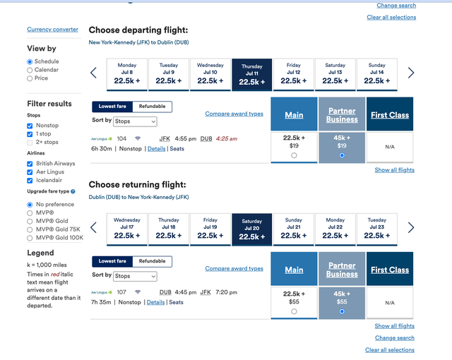 Act fast: Lie-flat business class to Europe as low as 45,000 miles each ...
