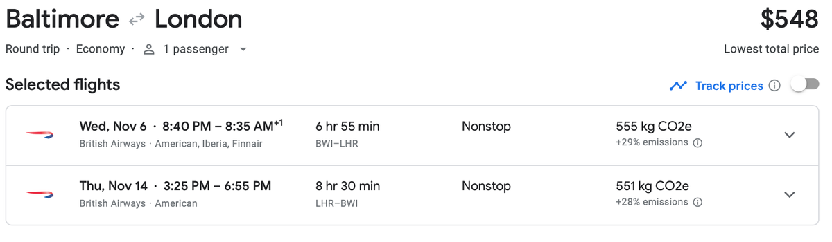 Nonstop flights to London available from $537 round-trip - The Points Guy