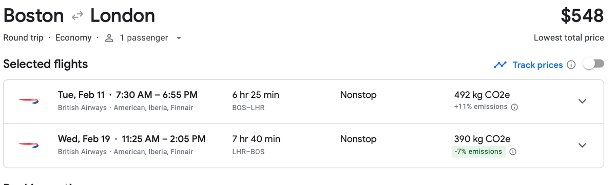 Nonstop flights to London available from $537 round-trip - The Points Guy