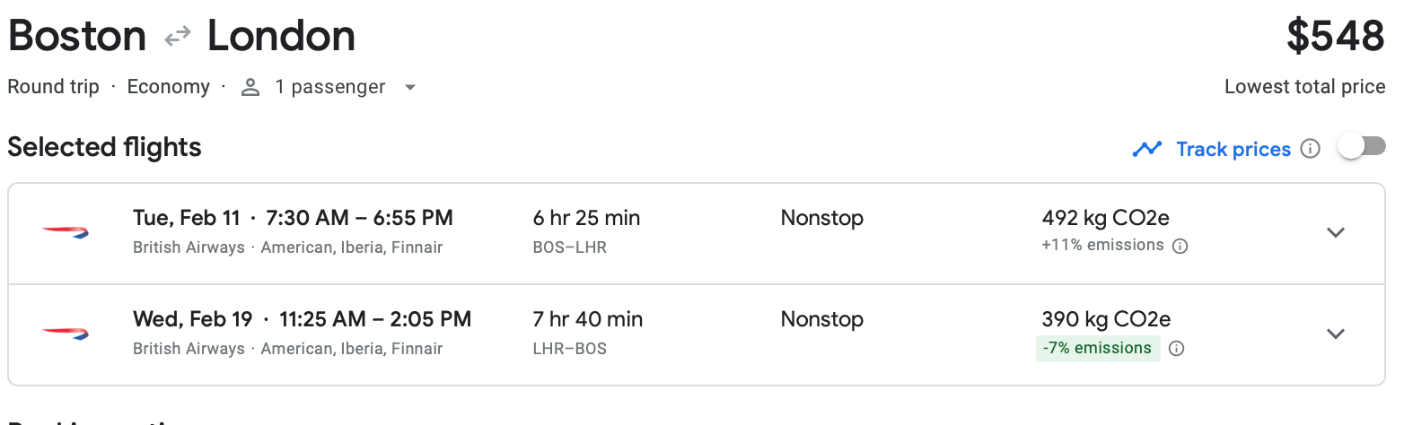 Nonstop flights to London available from $537 round-trip - The Points Guy