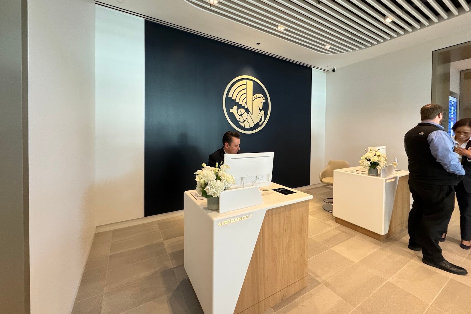 Air France lounge at LAX sneak peek - The Points Guy