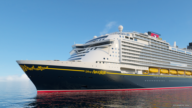 New Disney cruise ship to set sail with the longest roller coaster at ...