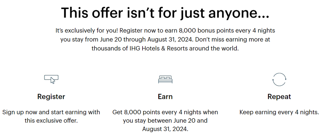 IHG promotions: Bonus points, reward discounts and more - The Points Guy