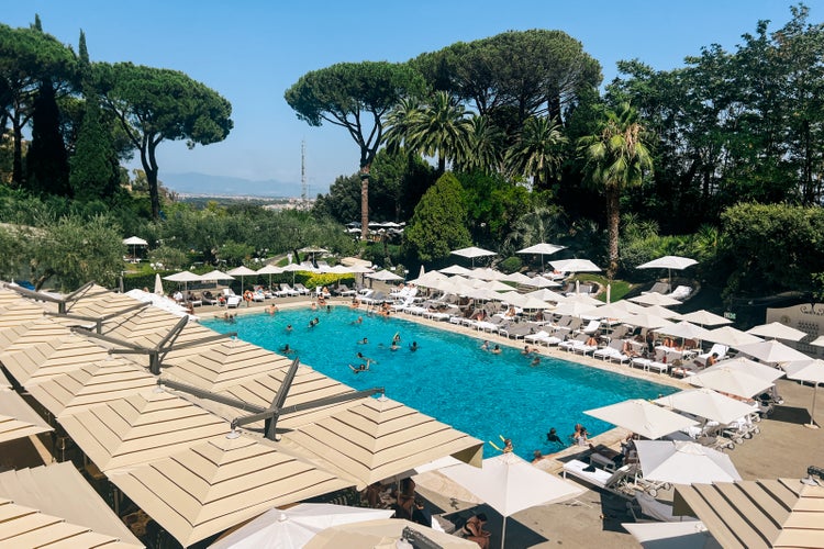 A review of Rome Cavalieri, a Waldorf Astoria Hotel: Resort living in ...
